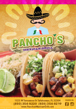 Menu – Pancho’s Mexican Grill